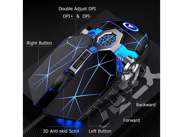 Click here for SMAIGE Gaming Mouse Wired [3200 DPI] [Breathing Li... prices