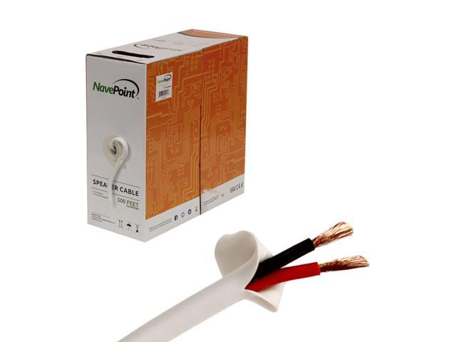 Click here for NavePoint 500ft In Wall Audio Speaker Cable Wire C... prices