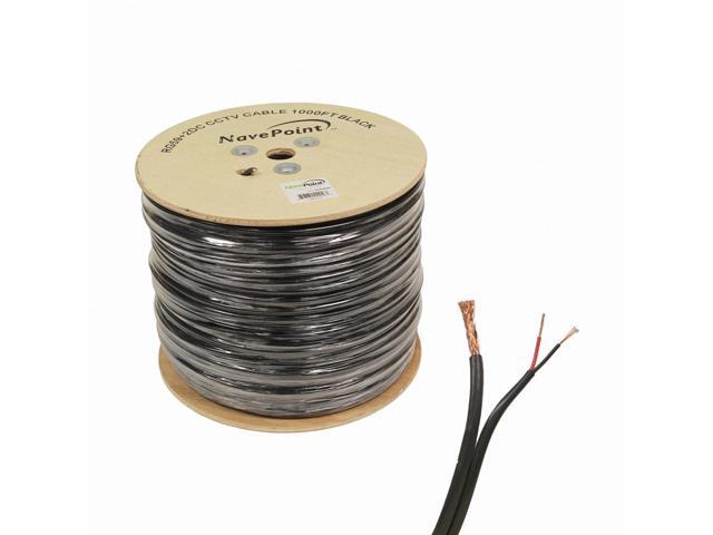 Click here for NavePoint 1000ft RG59 Siamese 20AWG 18/2 CCTV Bulk... prices