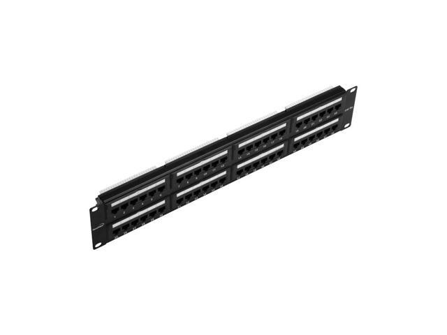 Click here for Navepoint 48-Port Cat5E UTP Shielded Patch Panel F... prices