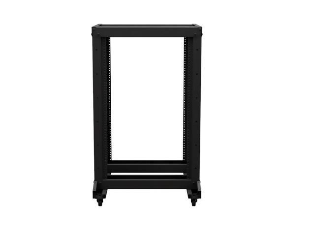 Click here for NavePoint 4-Post Adjustable Rack  18U  12-24 Threa... prices