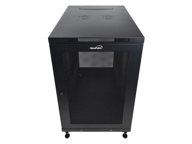 Click here for NavePoint 18U Rack Enclosure Server Cabinet Mid De... prices