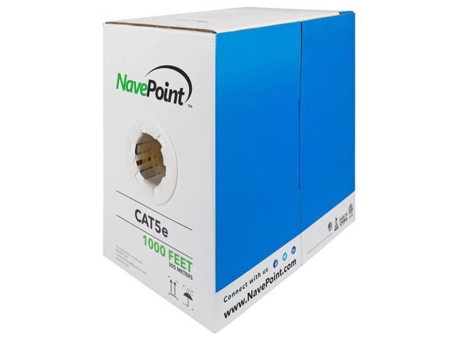 Click here for NavePoint CAT5e Cable CMR Riser UTP 24AWG 350MHz N... prices