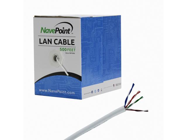 Click here for NavePoint CAT5e UTP Bulk (CCA) Ethernet Network Ca... prices