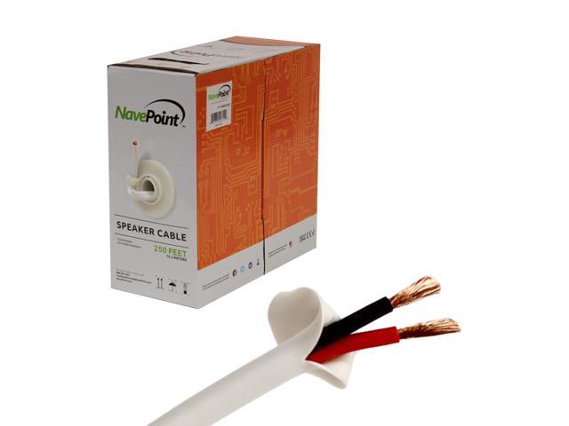 Click here for NavePoint 250ft In Wall Audio Speaker Cable Wire C... prices