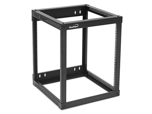 Click here for NavePoint 12U Side Load Wall Mount Network Rack  2... prices