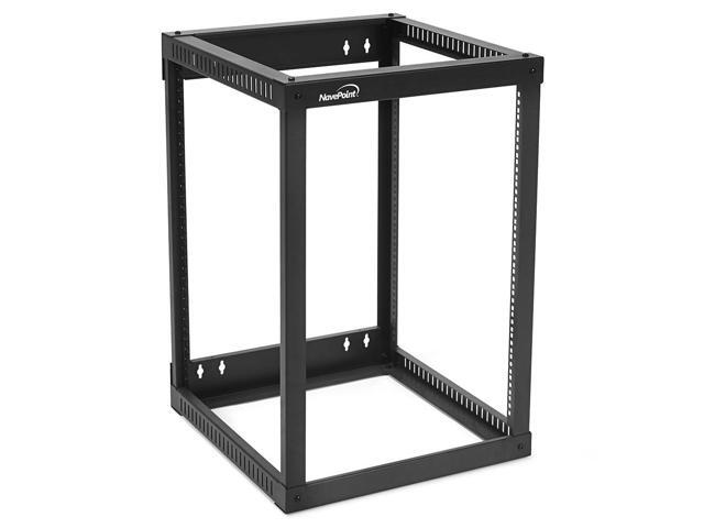 Click here for NavePoint 15U Side Load Wall Mount Network Rack  2... prices
