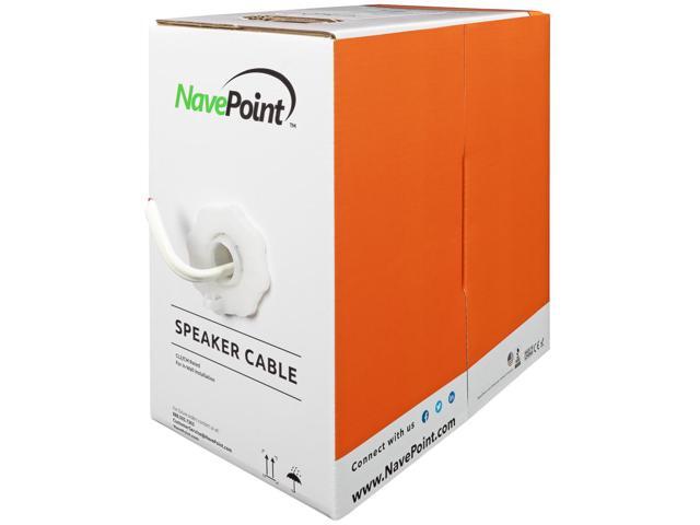 Click here for NavePoint 500ft In Wall Audio Speaker Cable Wire C... prices