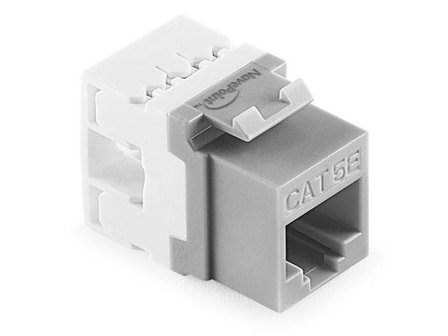Click here for NavePoint 180 Degree Cat5e Keystone Jack  RJ45 Eth... prices