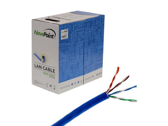 Click here for NavePoint CAT5e UTP Ethernet Network Bulk Cable -... prices
