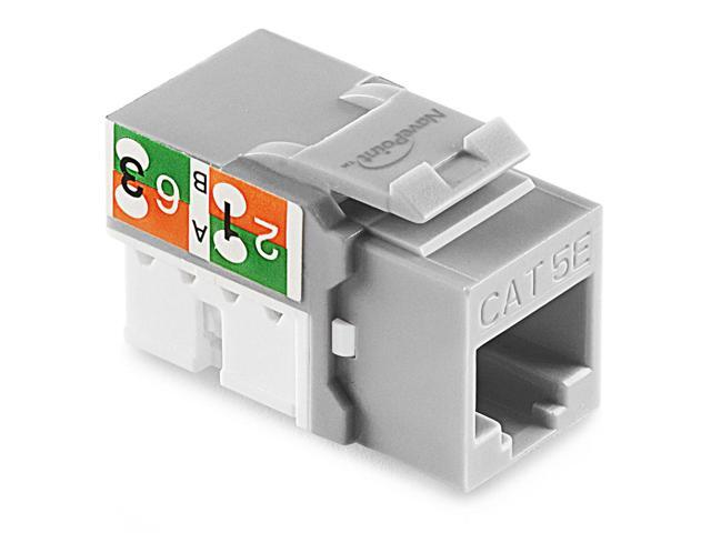 Click here for NavePoint 90 Degree Cat5e Keystone Jack  RJ45 Ethe... prices