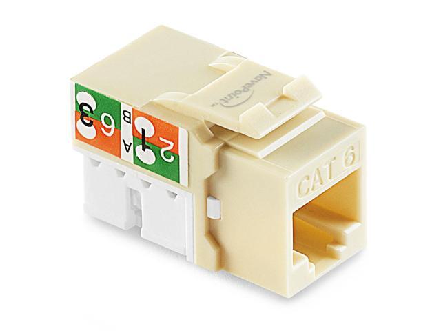 Click here for NavePoint 90 Degree Cat6 Keystone Jack  RJ45 Ether... prices