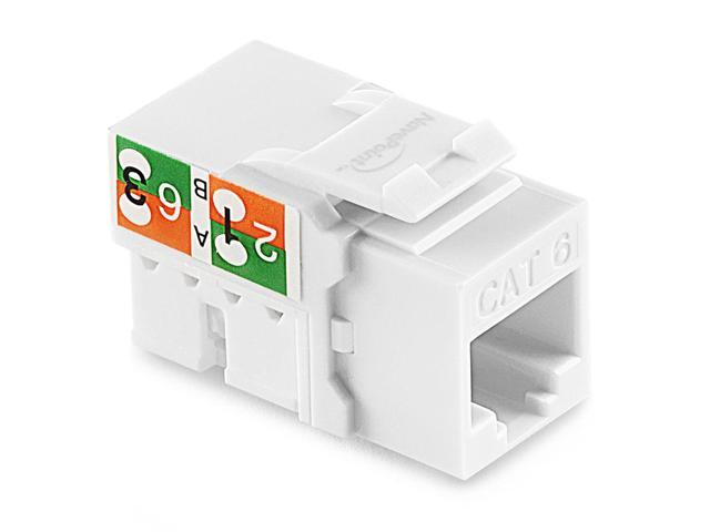 Click here for NavePoint 90 Degree Cat6 Keystone Jack  RJ45 Ether... prices