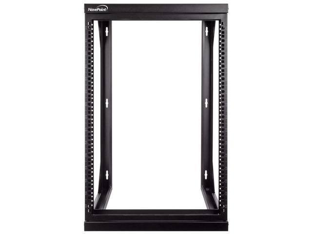 Click here for NavePoint 15U Wall Mount IT Open Frame 19 Rack wit... prices