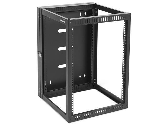 Click here for NavePoint 15U Hinged Open Frame Wall-Mount Network... prices