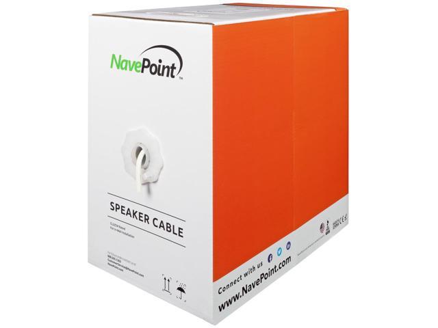 Click here for NavePoint 250ft In Wall Audio Speaker Cable Wire C... prices