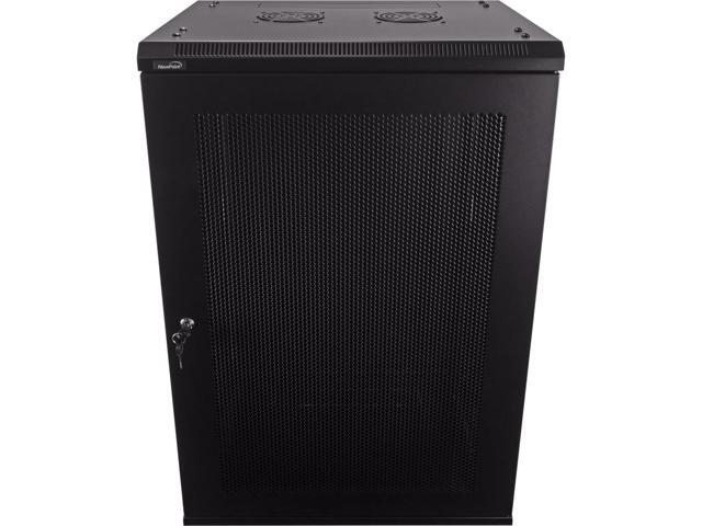 Click here for Navepoint 18U Wallmount Networking Perforated Cabi... prices