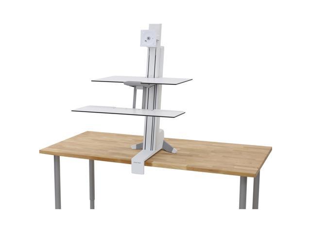 Click here for Ergotron WorkFit-S Single HD with Worksurface+ - S... prices