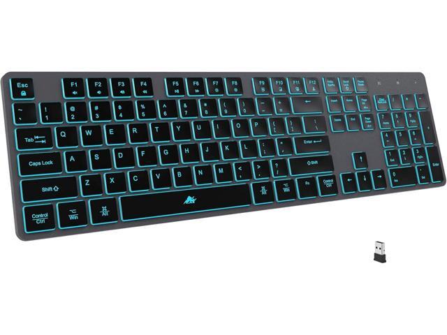 Click here for Wireless Backlit Keyboard  Rechargeable USB Silent... prices