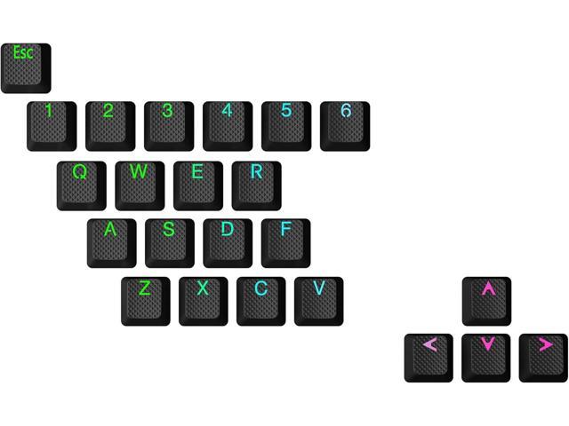 Click here for Ranked Rubber Keycap Set Double Shot Translucent O... prices