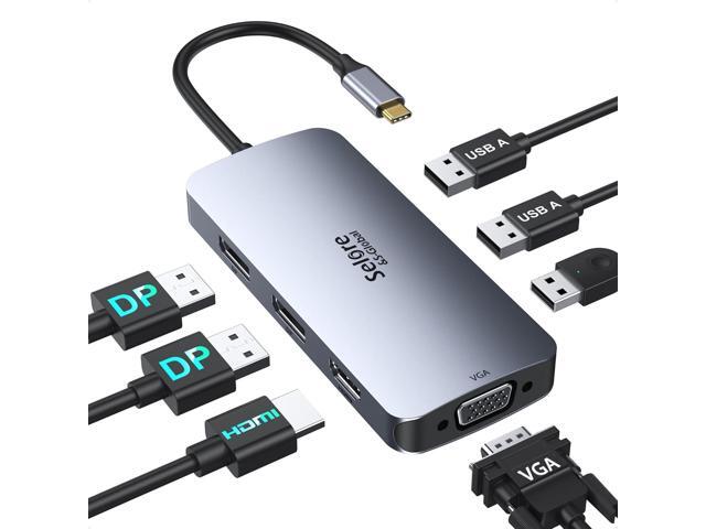 Click here for USB C Docking Station Dual Displayport  Selore Lap... prices