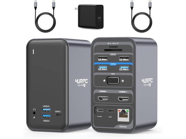 Click here for USB C Docking Station Dual Monitor  Dual HDMI USB... prices