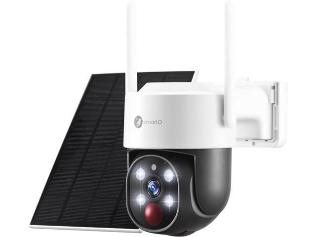Click here for XMARTO 4MP QHD Solar-Powered Wire-Free Home Securi... prices