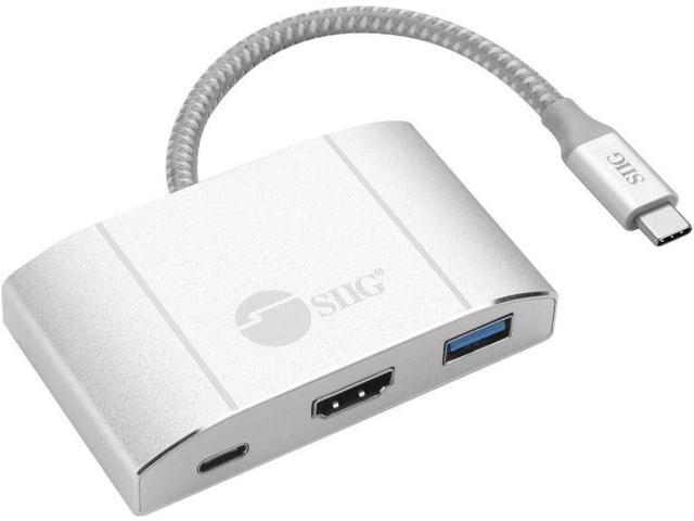 Click here for SIIG USB-C Hub with 4K 30hz HDMI  85W Laptop Charg... prices