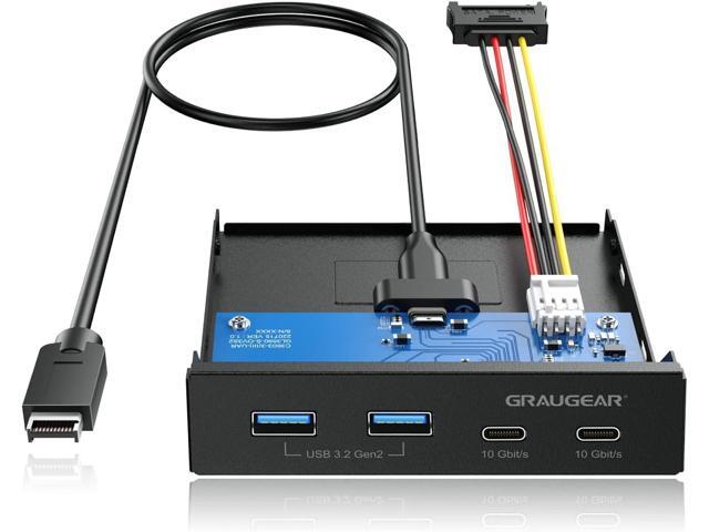 Click here for GRAUGEAR 3.5 Inch Front Panel Hub  4 Ports Interna... prices