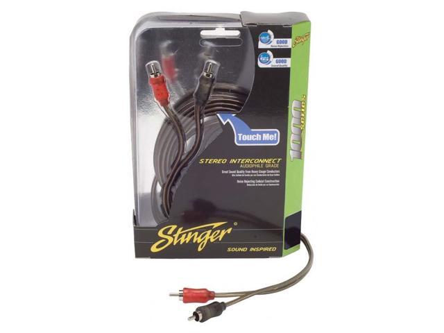 Click here for Stinger 2 channel 1000 series 20 RCA interconnects prices