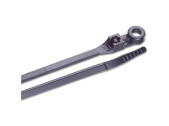 Click here for Ancor 14 UV Black Mounting Cable Zip Ties - 100 Pa... prices