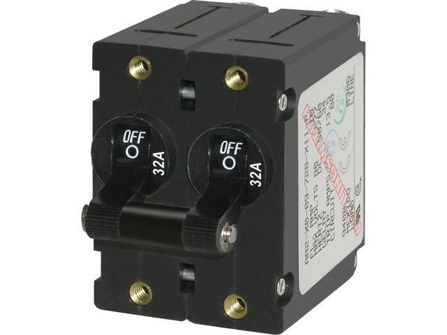 Click here for BLUE SEA 7349 CIRCUIT BREAKER AA1 32A BLACK prices