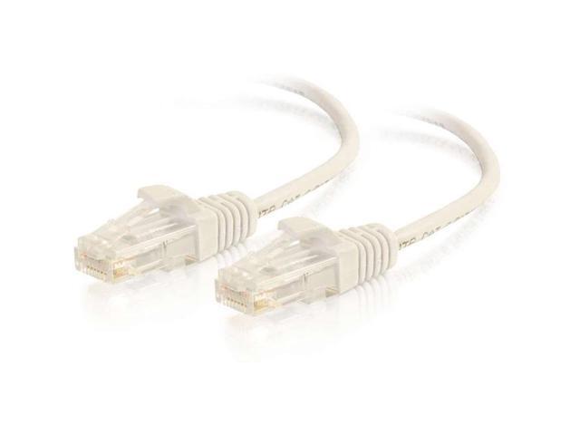 Click here for C2G - AV LINE 01186 3FT CAT6 WHITE CABLE UTP SLIM prices