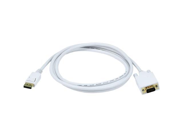 Click here for Monoprice 6ft Gold Plated 28AWG DisplayPort to VGA... prices