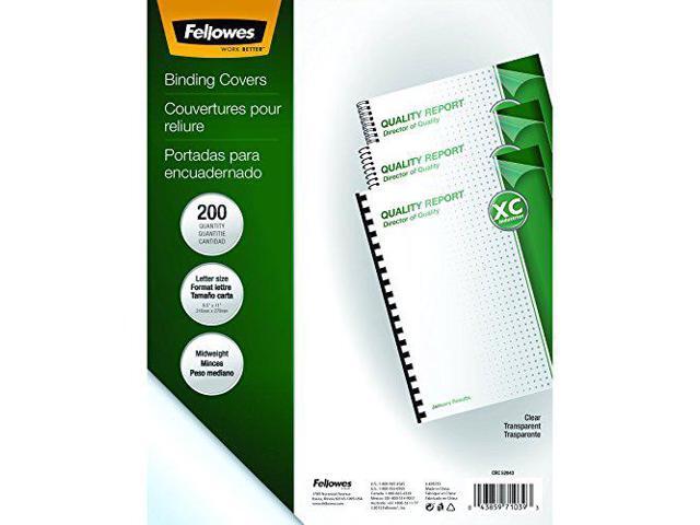 Click here for Fellowes Cover  Unpnchd  Ltr 200 Clr 5204303 prices
