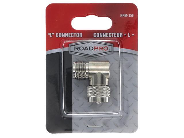 Click here for ROADPRO R RPM-359 90 DEGREE L PL-259 TO SO-239 CON... prices