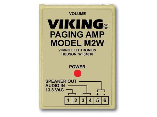 Click here for VIKING M2W PAGING POWER AMP W/25AE PAGING HORN INC... prices