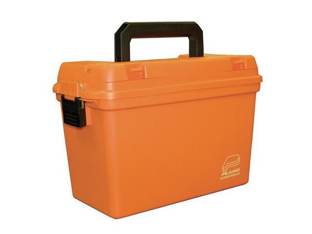 Click here for PLANO DEEP DRY STORAGE BOX WITH TRAY ORANGE 161250 prices