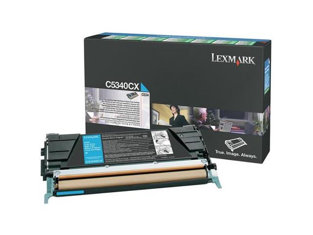 Click here for LEXMARK C5340CX TONER CARTRIDGE - CYAN - 7000 PAGE... prices