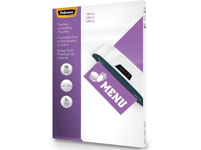 Click here for Fellowes Thermal Pouches Menu 50/Pack (52013) 8145... prices