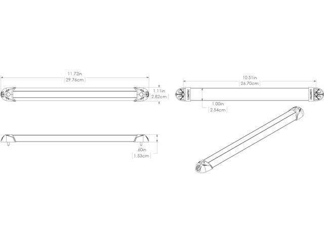 Click here for LUMITEC RAIL2 12 RAIL LIGHT SPECTRUM RGBW LED BRUS... prices