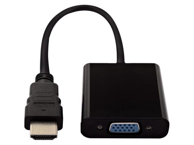 Click here for V7 CBLHDAVBLK-1N HDMI 1.4 to 15Pin VGA Adapter Don... prices