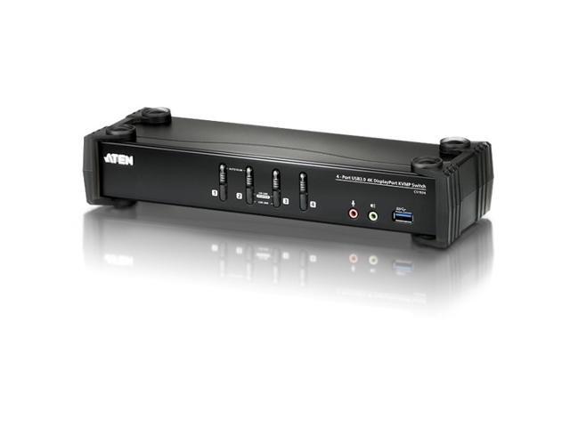 Click here for ATEN CS1924 4-Port USB 3.0 4K DisplayPort KVMP Swi... prices