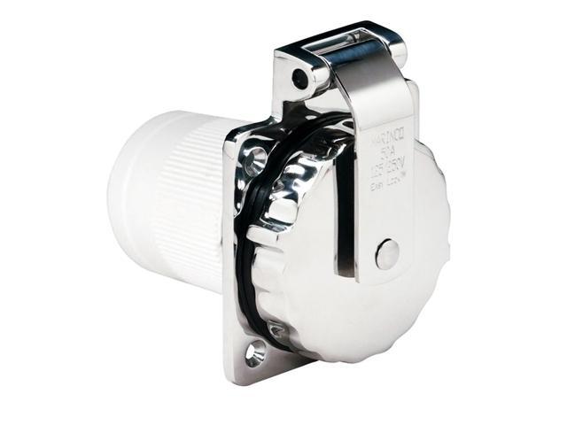 Click here for Marinco 6373EL-B 50Amp 125/250V Stainless Steel In... prices