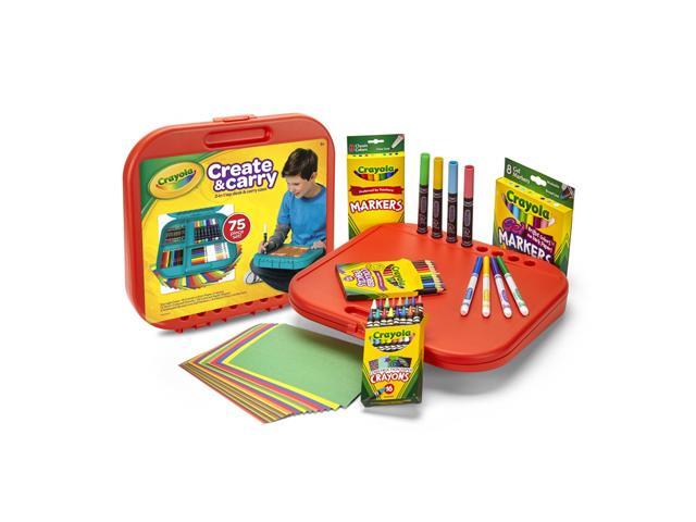 Click here for Crayola Create N Carry Case  75 Pieces - Multi prices