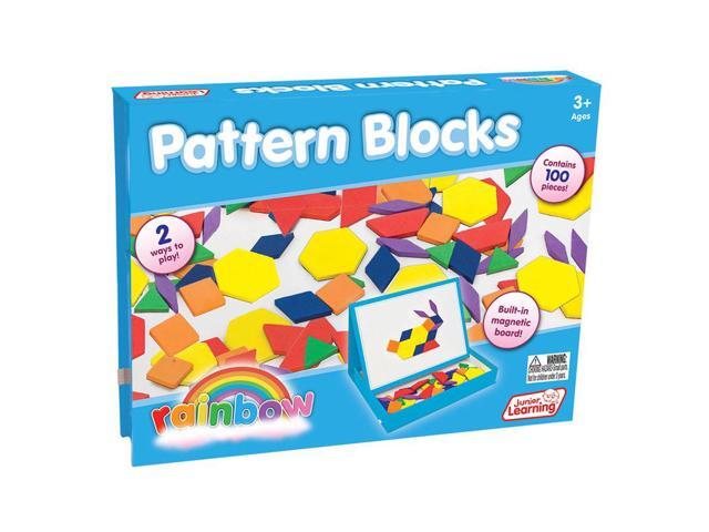 Click here for JUNIOR LEARNING RAINBOW PATTERN BLOCKS prices