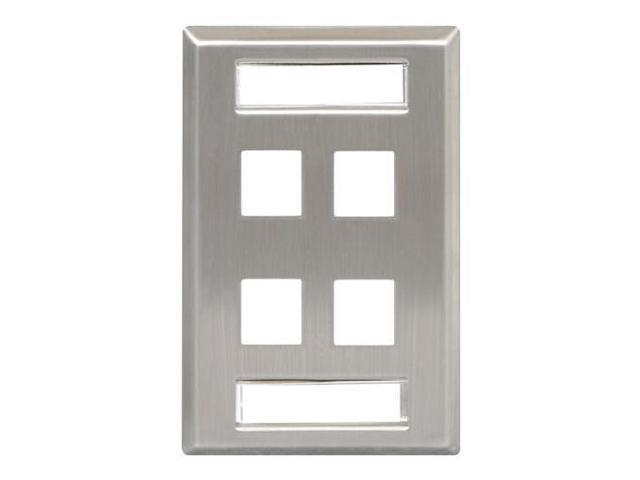 Click here for ICC ICC-IC107S04SS FACEPLATE  ID  STAINLESS  1-GAN... prices