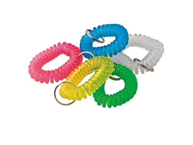 Click here for Baumgartens Wrist Coil Key Chain  Translucent Asso... prices