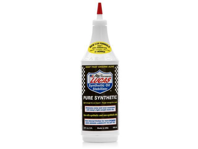 Click here for Lucas 10130 Synthetic Oil Stabilizer - 1 Quart prices
