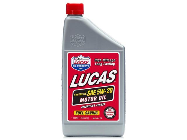 Click here for Lucas 10082 Motor Oil Synthetic 5W20 6 Quarts prices